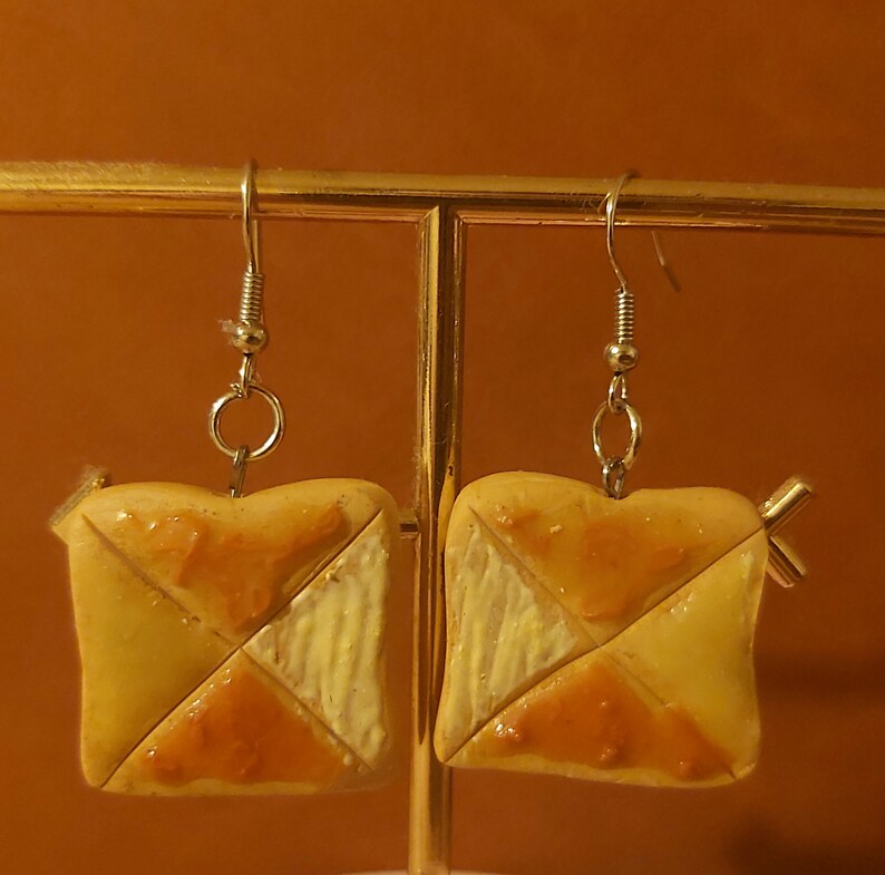 Moony Toast Earrings - Etsy UK