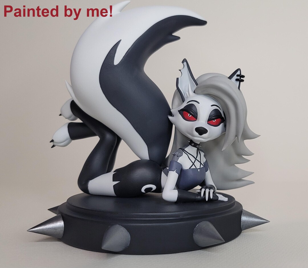 Hell Hound Fan Art Figure 3D Printed Painted / Not Painted Resin Garage Kit Furry - Etsy