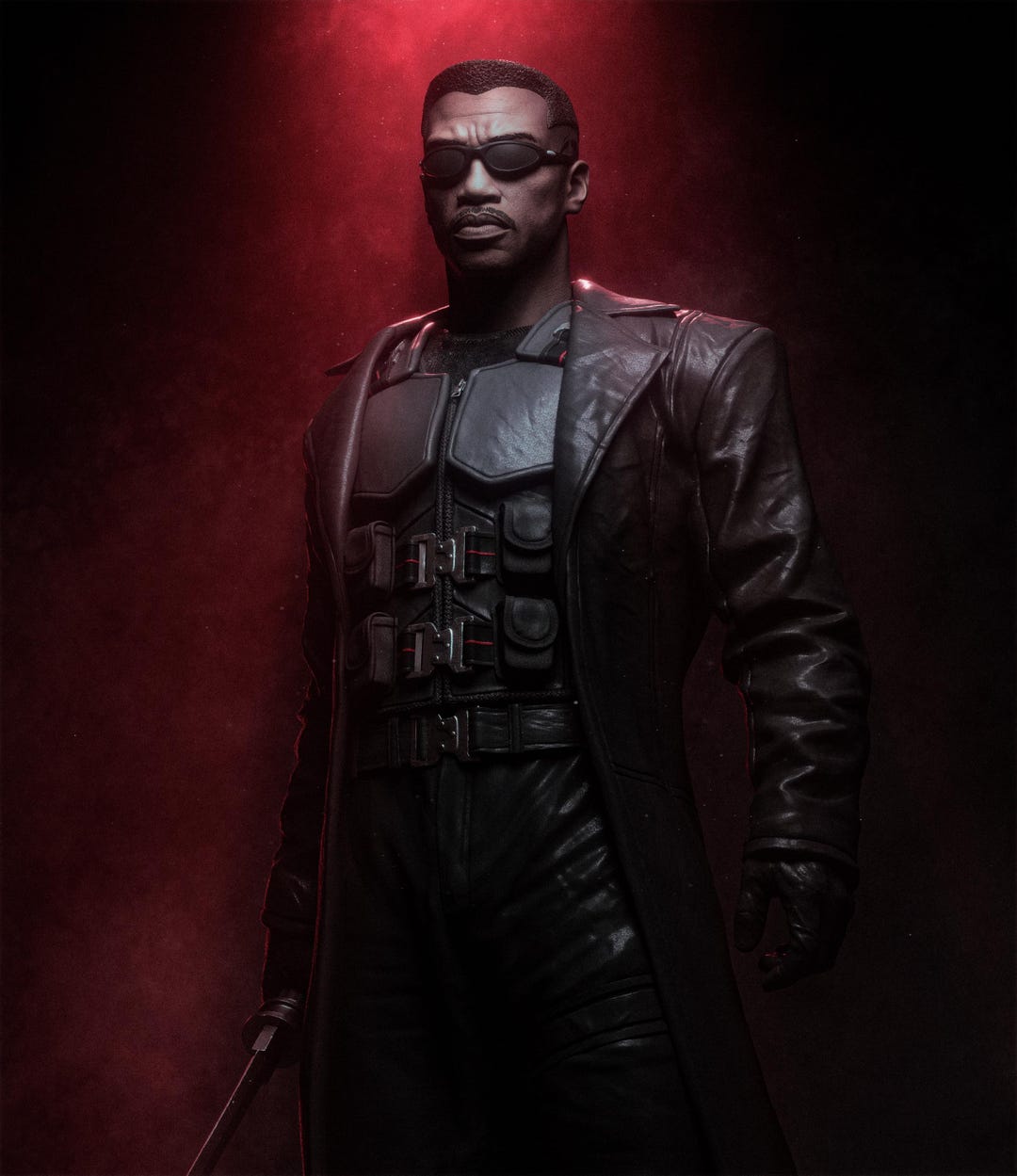 Blade Fan Art Figure 3D Printed Painted / Not Painted Resin Model ...