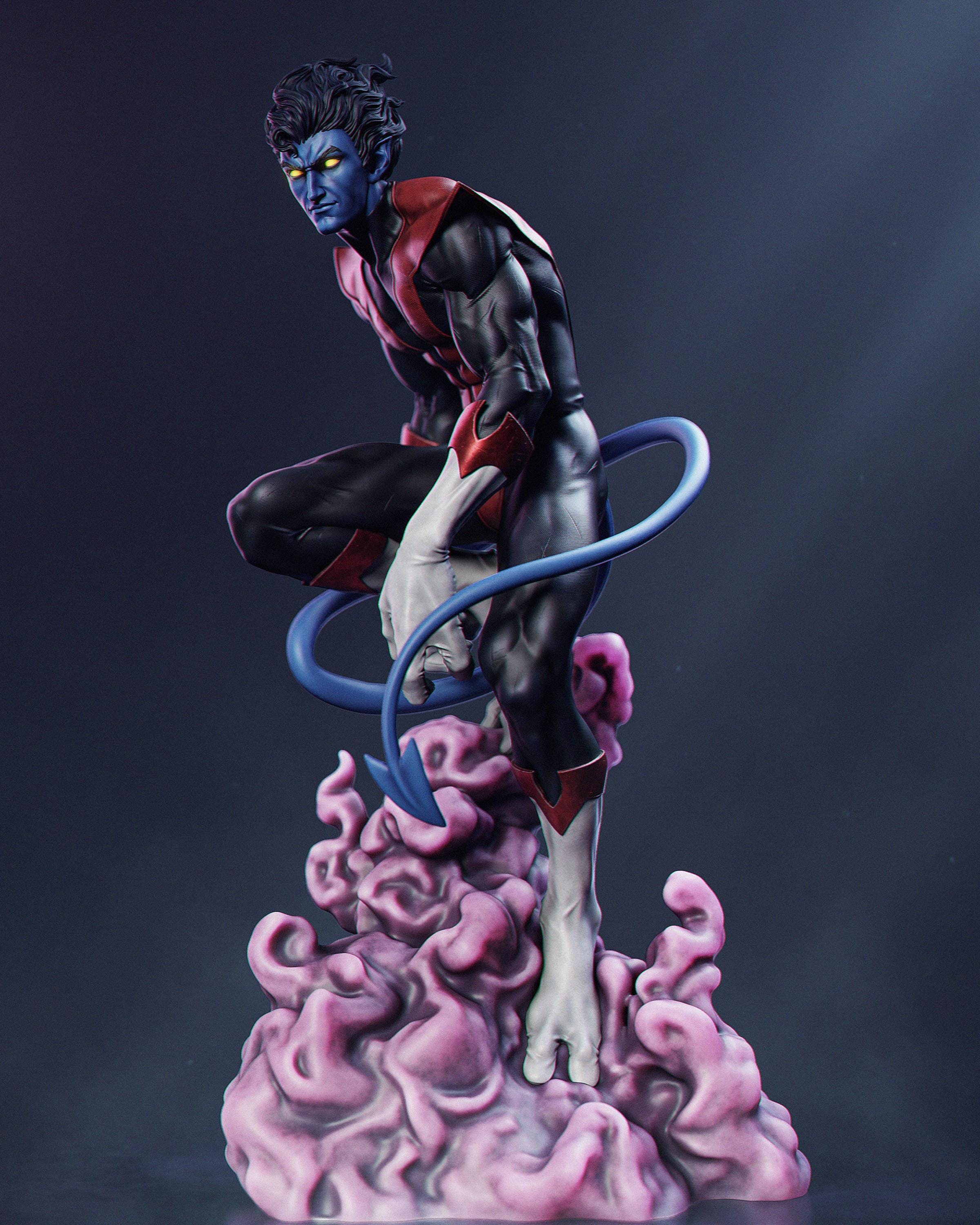 Nightcrawler Fan Art Figure 3D Printed Painted / Not Painted Resin ...