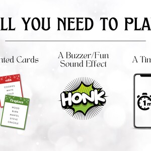 Christmas Holiday Taboo Game Printable - Etsy