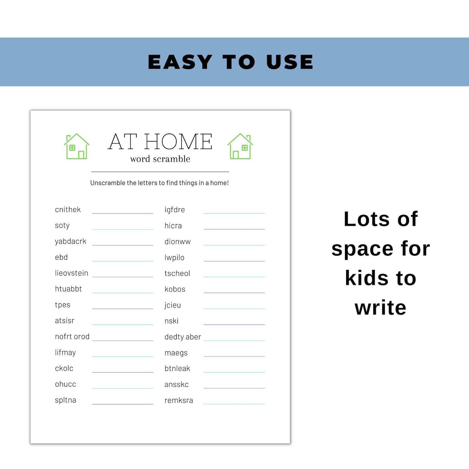 Take Your Child to Work Day Printable Game Bundle - Etsy