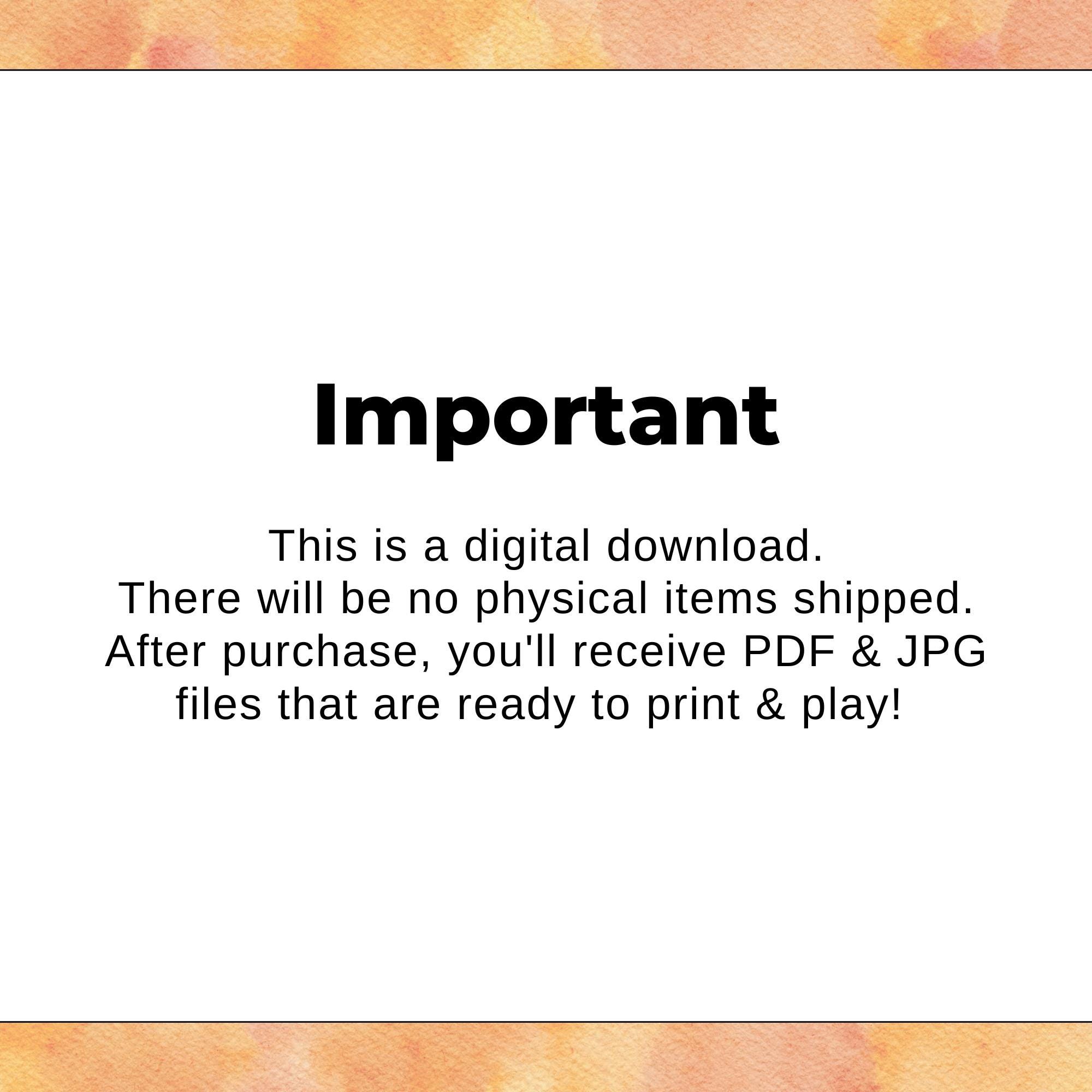 Thanksgiving Minute to Win It Printable Game Ideas With Supply List and ...