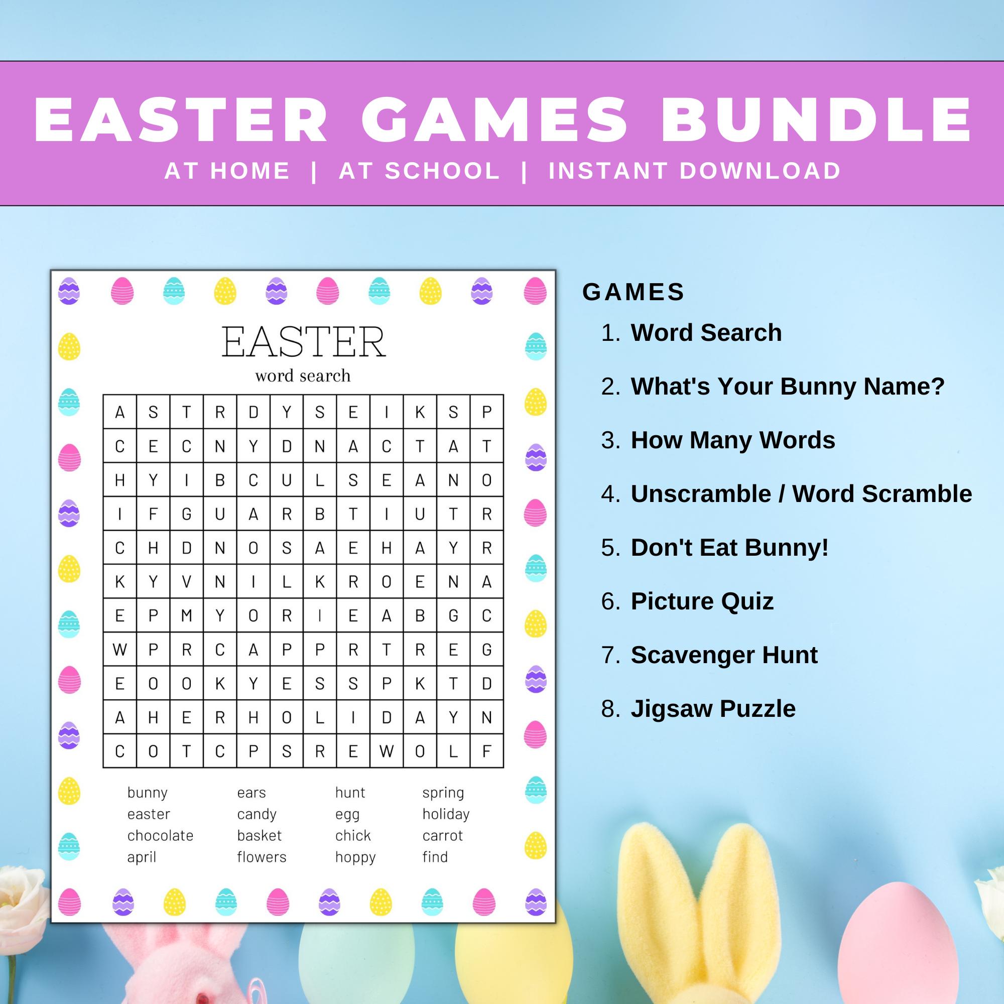 What's Your Bunny Name Easter Printable Activity - Etsy