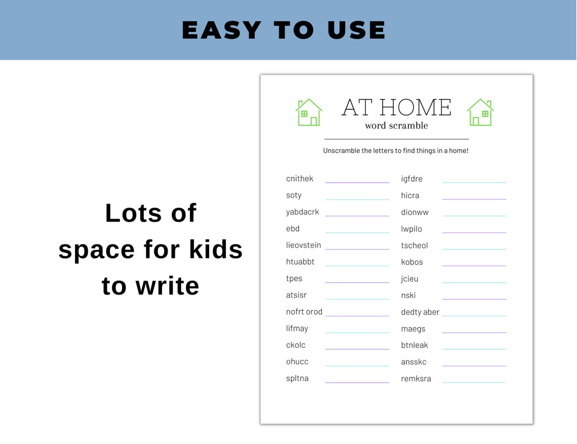 Take Your Child to Work Day Printable Game Bundle - Etsy