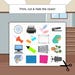 Take Your Child to Work Day Printable Scavenger Hunt Game - Etsy