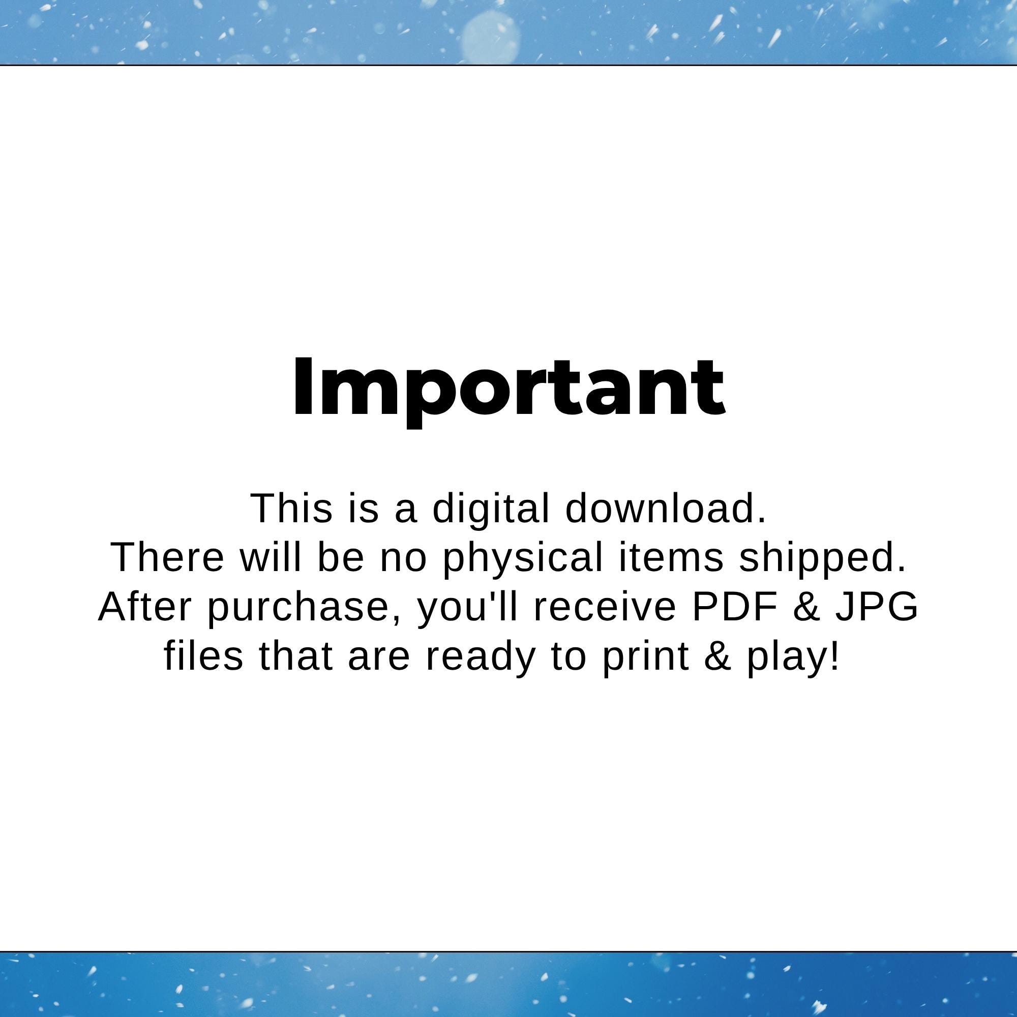 Winter Snowman Picture Scavenger Hunt Printable Game, Activity ...
