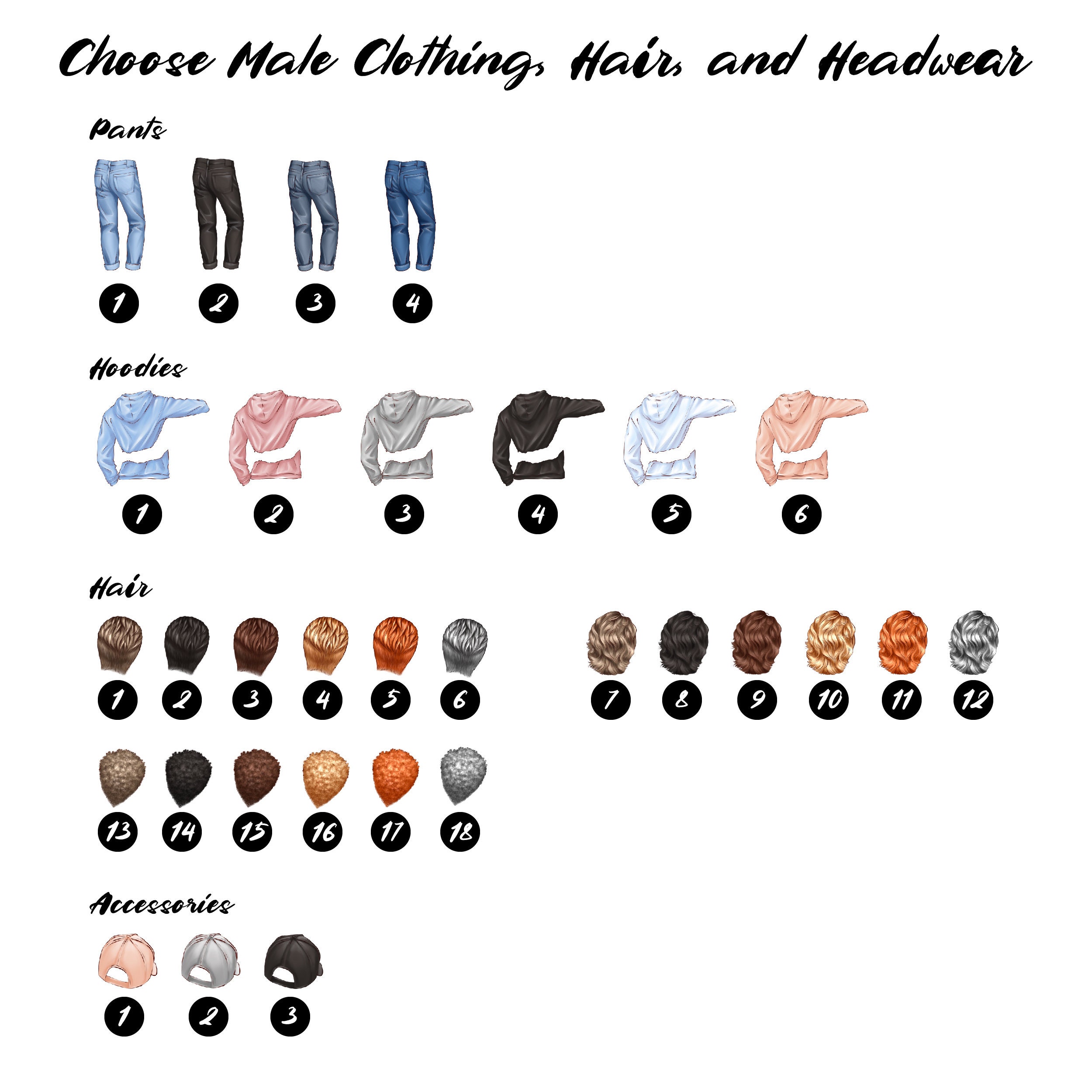 Custom Couple Art - You Choose the Elements - Downloadable for Many ...