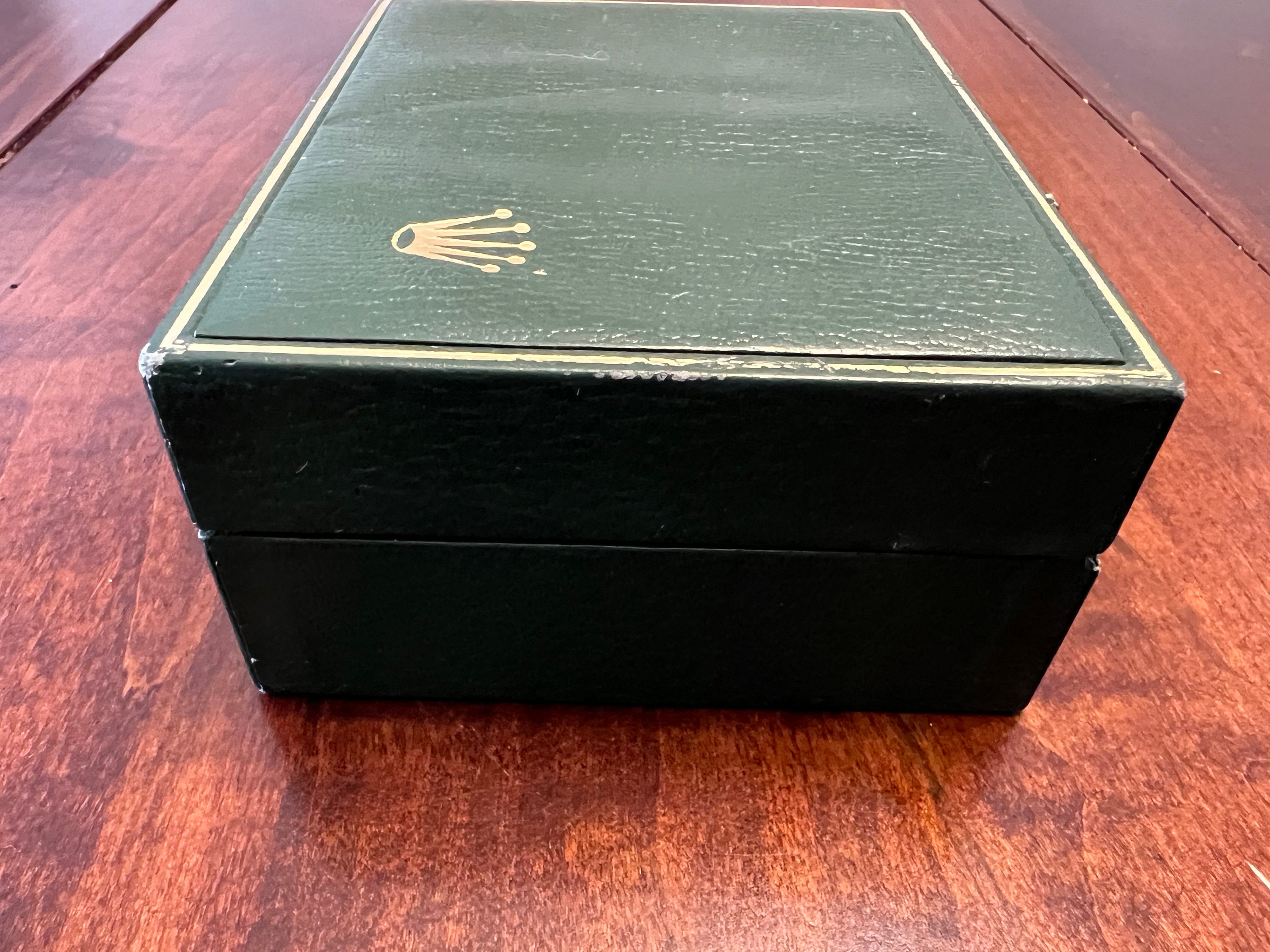 Vintage Green Rolex Watch Box 10.00.01 - Etsy