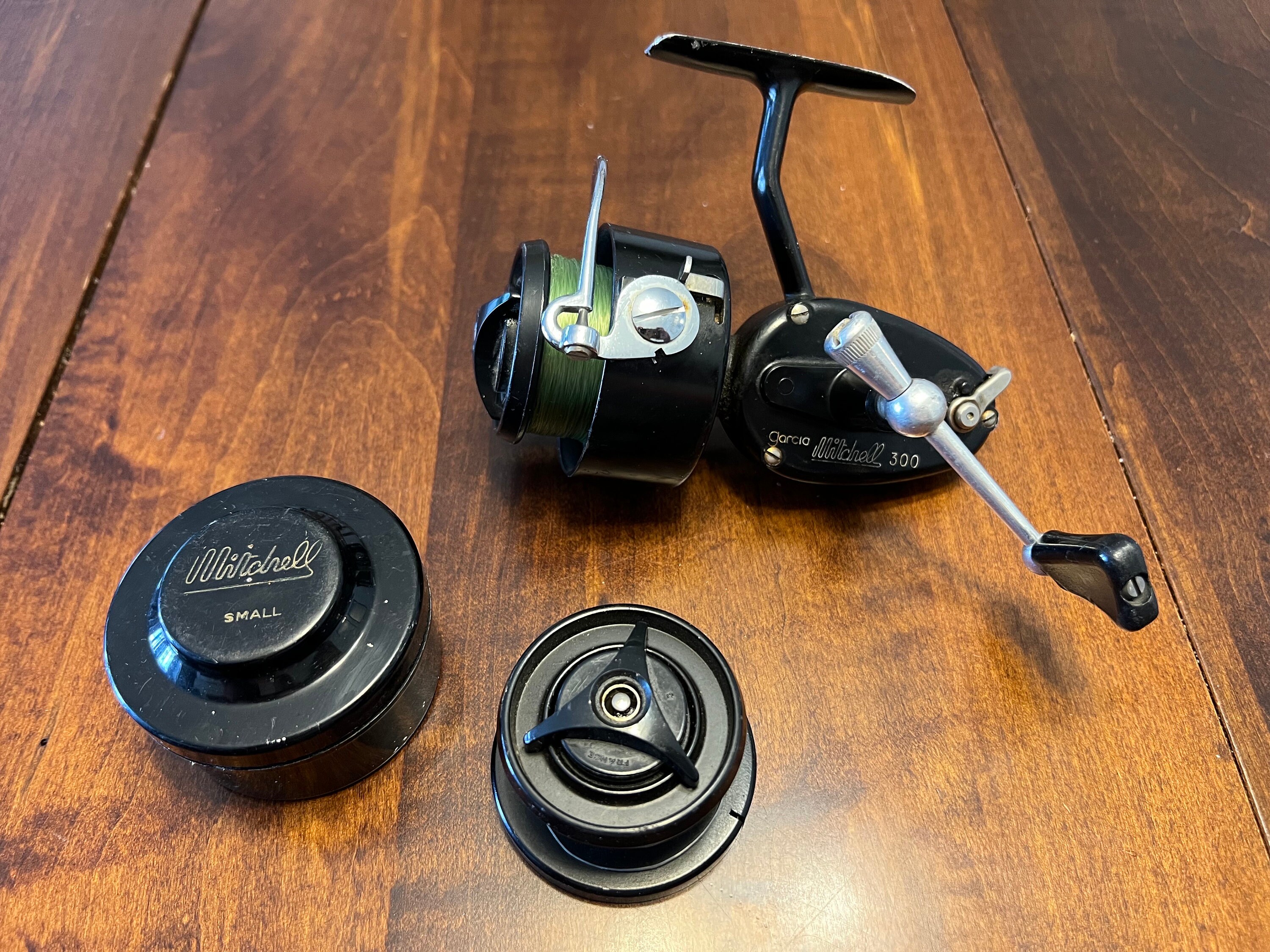 Vintage Mitchell 300 Garcia Fishing Reel With Extra Spool. - Etsy