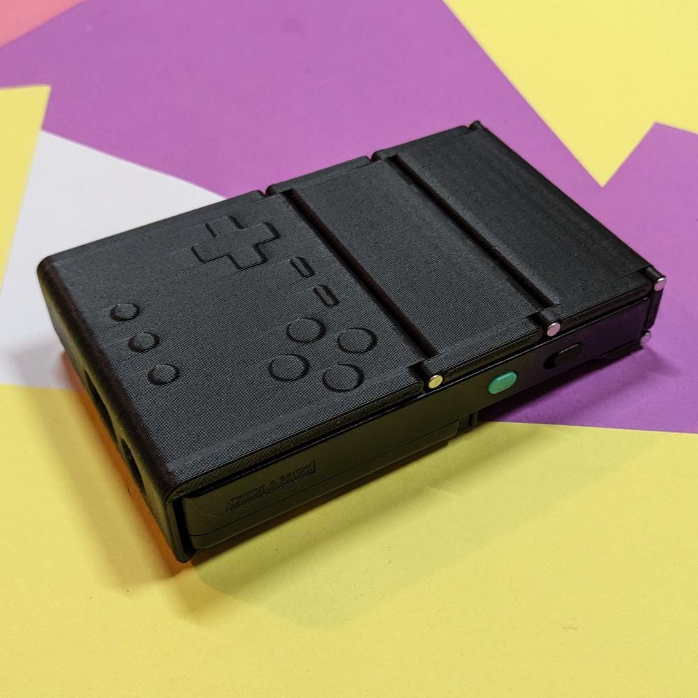 Trimui Brick Articulating Screen Protector Mod -- 3D Printed Case ...