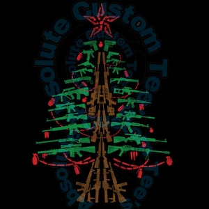 Christmas gun svg - Etsy