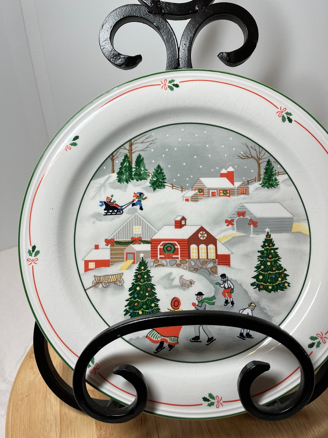 Seven Sango Christmas Dinner Plates “silent Night” - Etsy