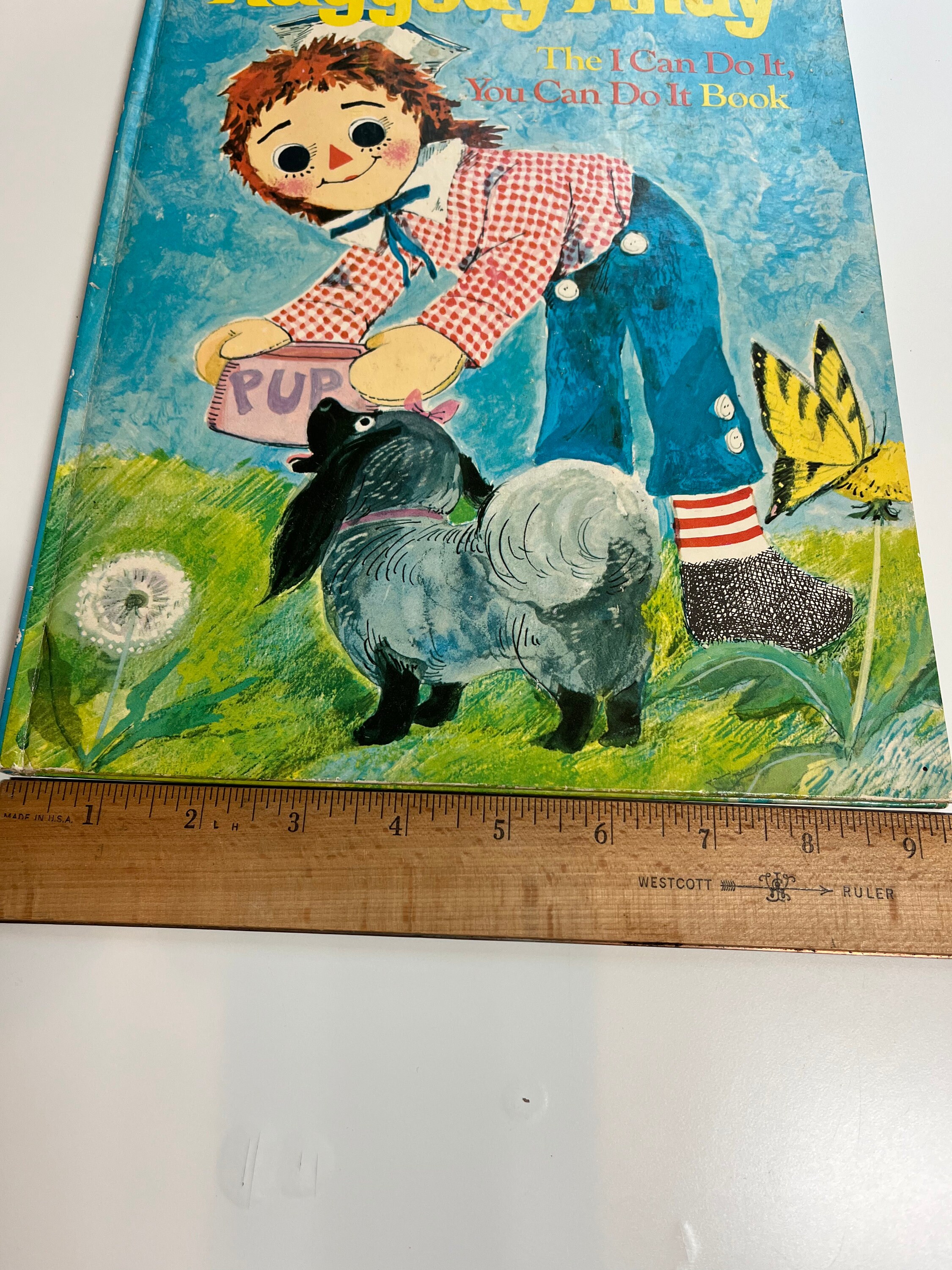 Vintage Raggedy Andy Book 1975 - Etsy