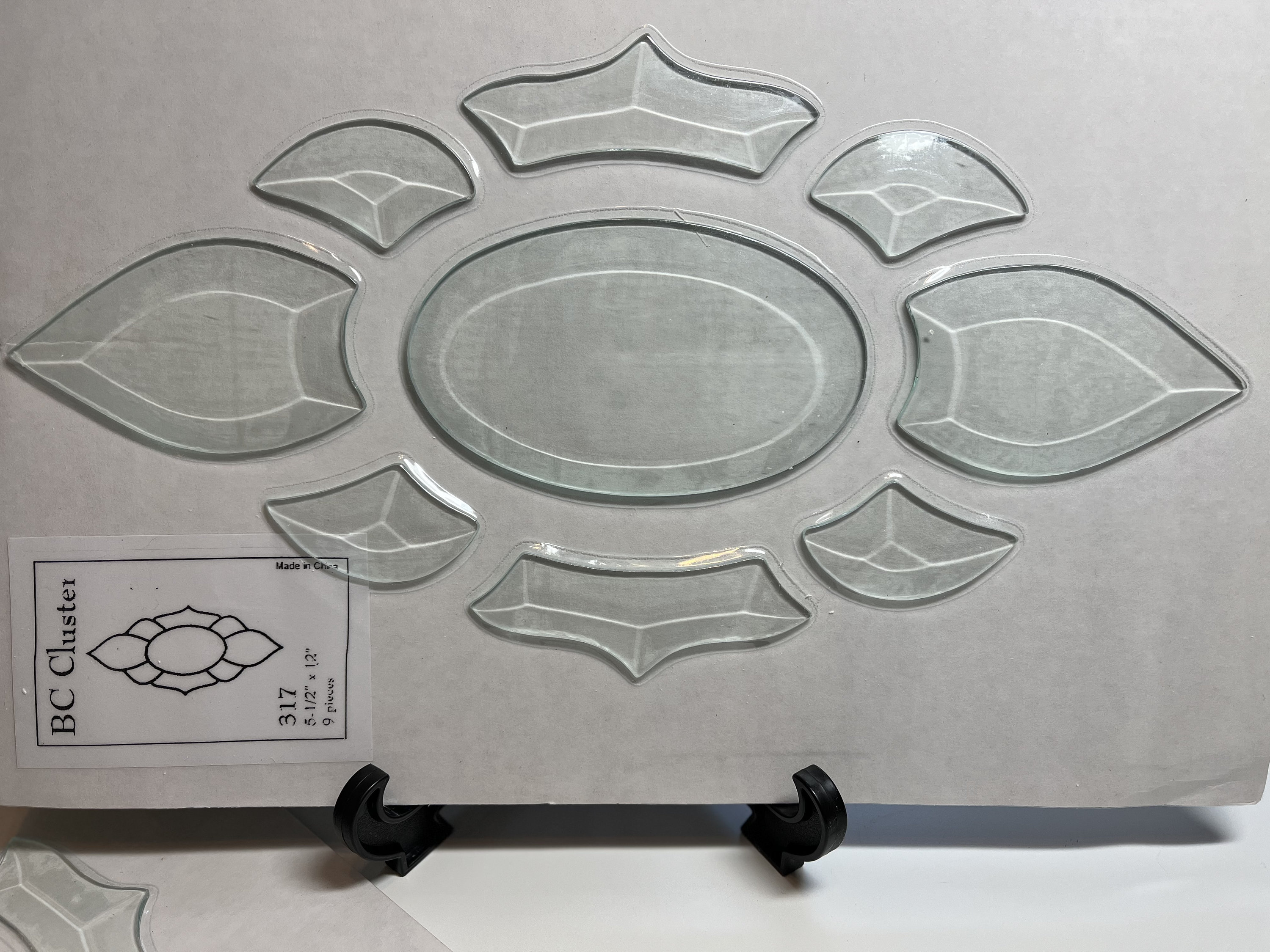 Bevel Clusters for Leaded Glass Windows 5.5 X 12 Two - Etsy