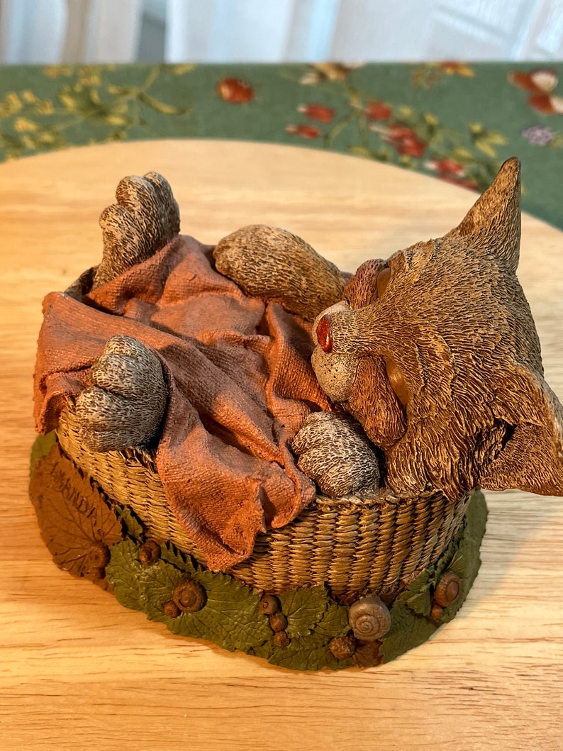 Tim Wolfe Figurine Amanda Kitten 1993 - Etsy