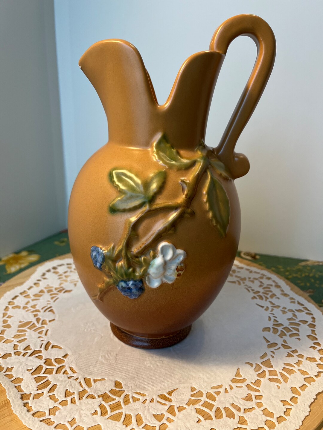 Weller Pottery Hudson G-12 Vase or Pitcher - Etsy