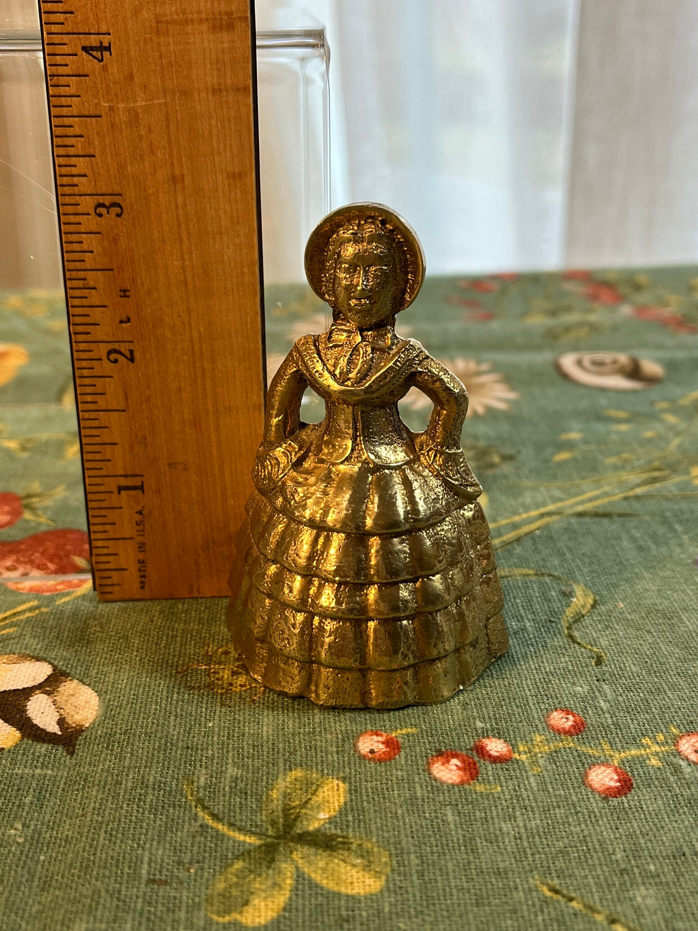 Vintage Lady in Crinolines Bell - Etsy