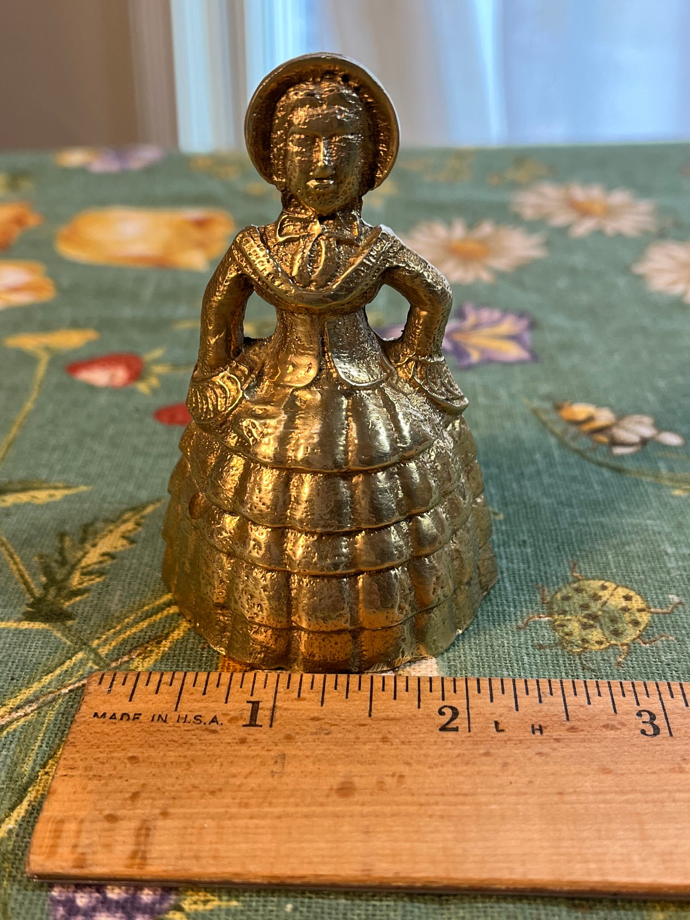 Vintage Lady in Crinolines Bell - Etsy