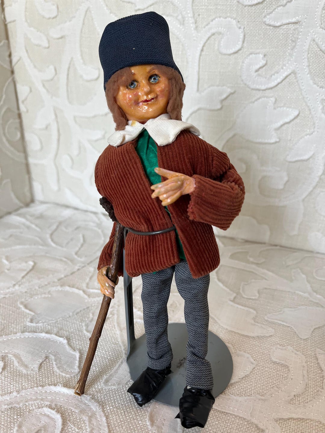 Handmade Vintage Tiny Tim Figure - Etsy