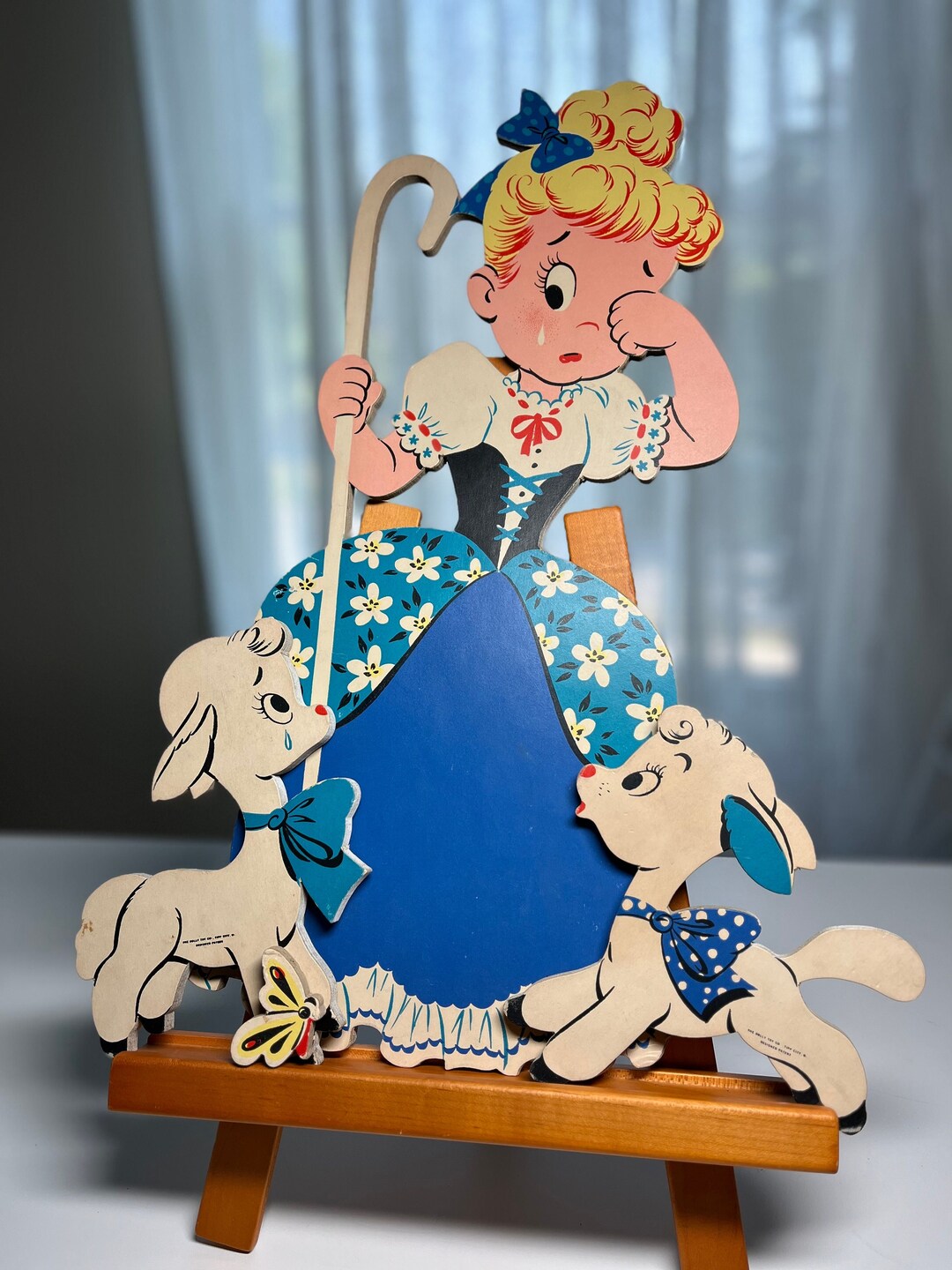 Mother Goose Pin-ups Little Bo Peep 4 Piece Set - Etsy