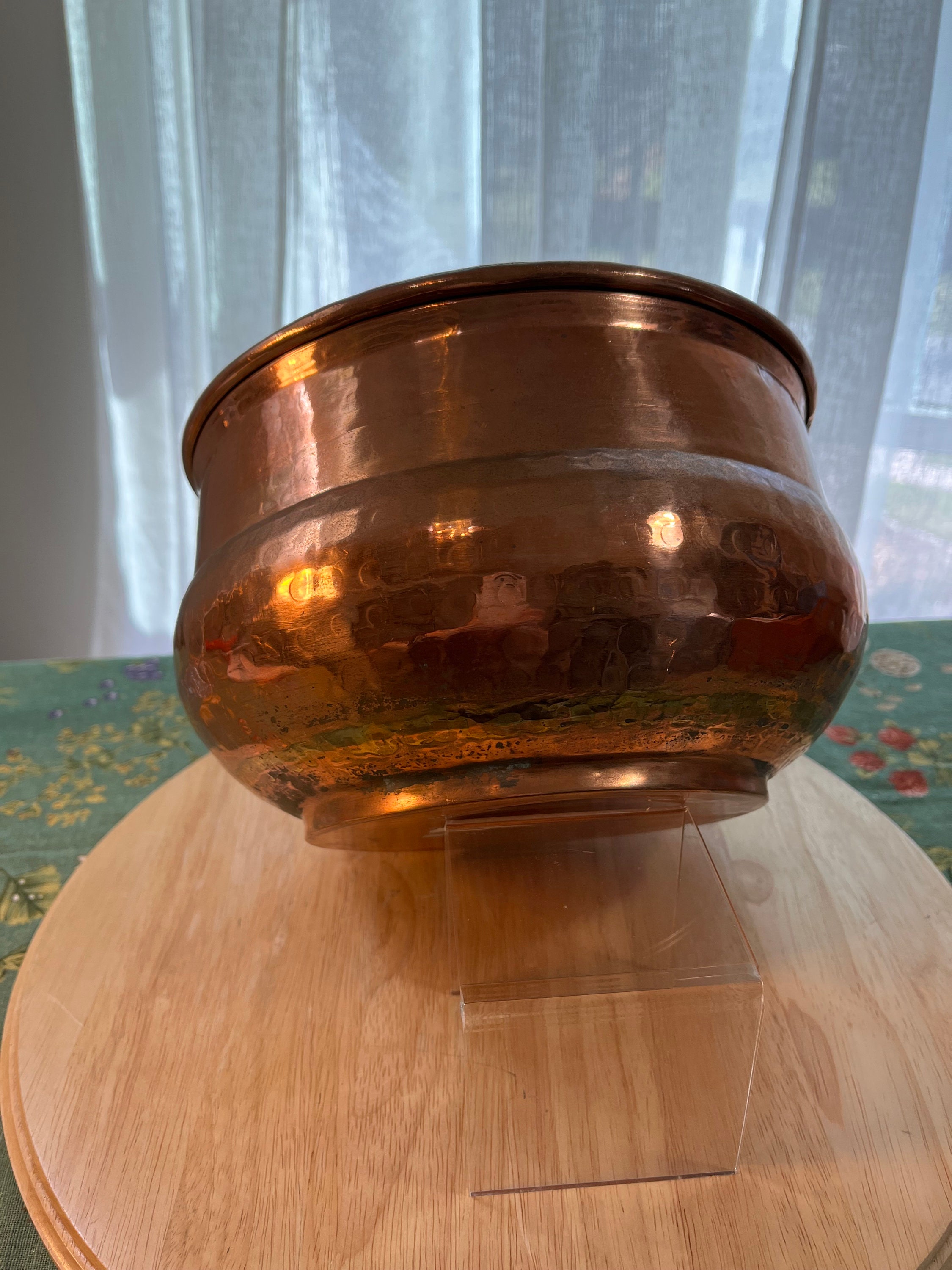 Heavy Vintage Dovetail Copper Pot Large - Etsy