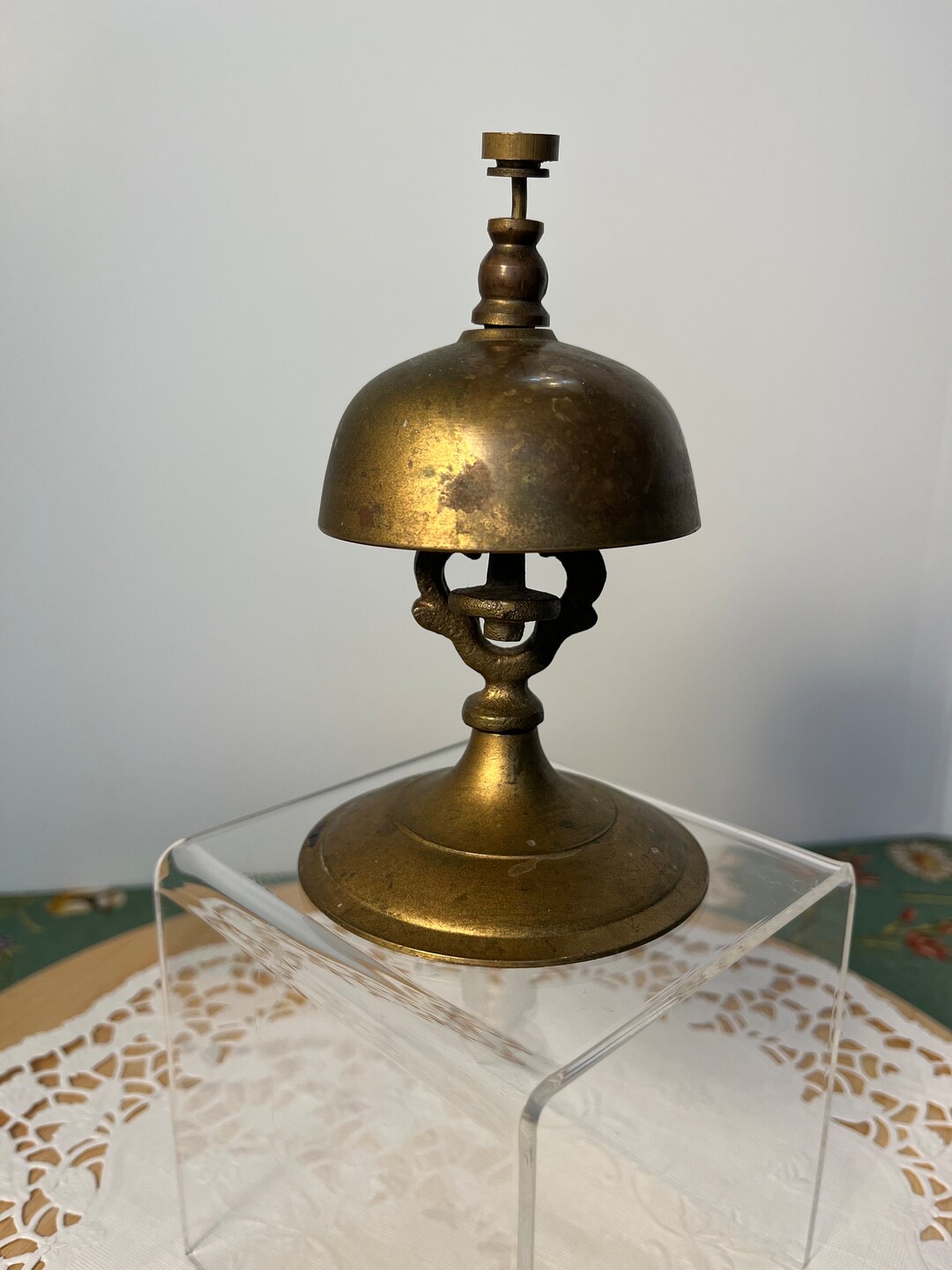 Antique Brass Call Bell - Etsy