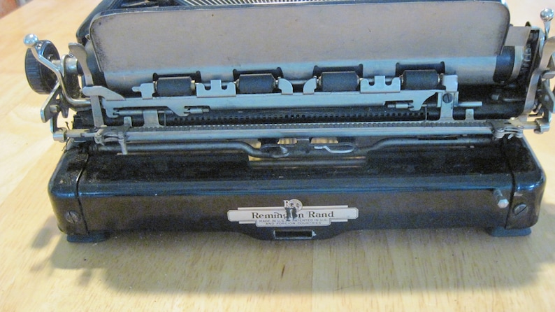 Vintage Black Remington 5 Typewriter - Etsy