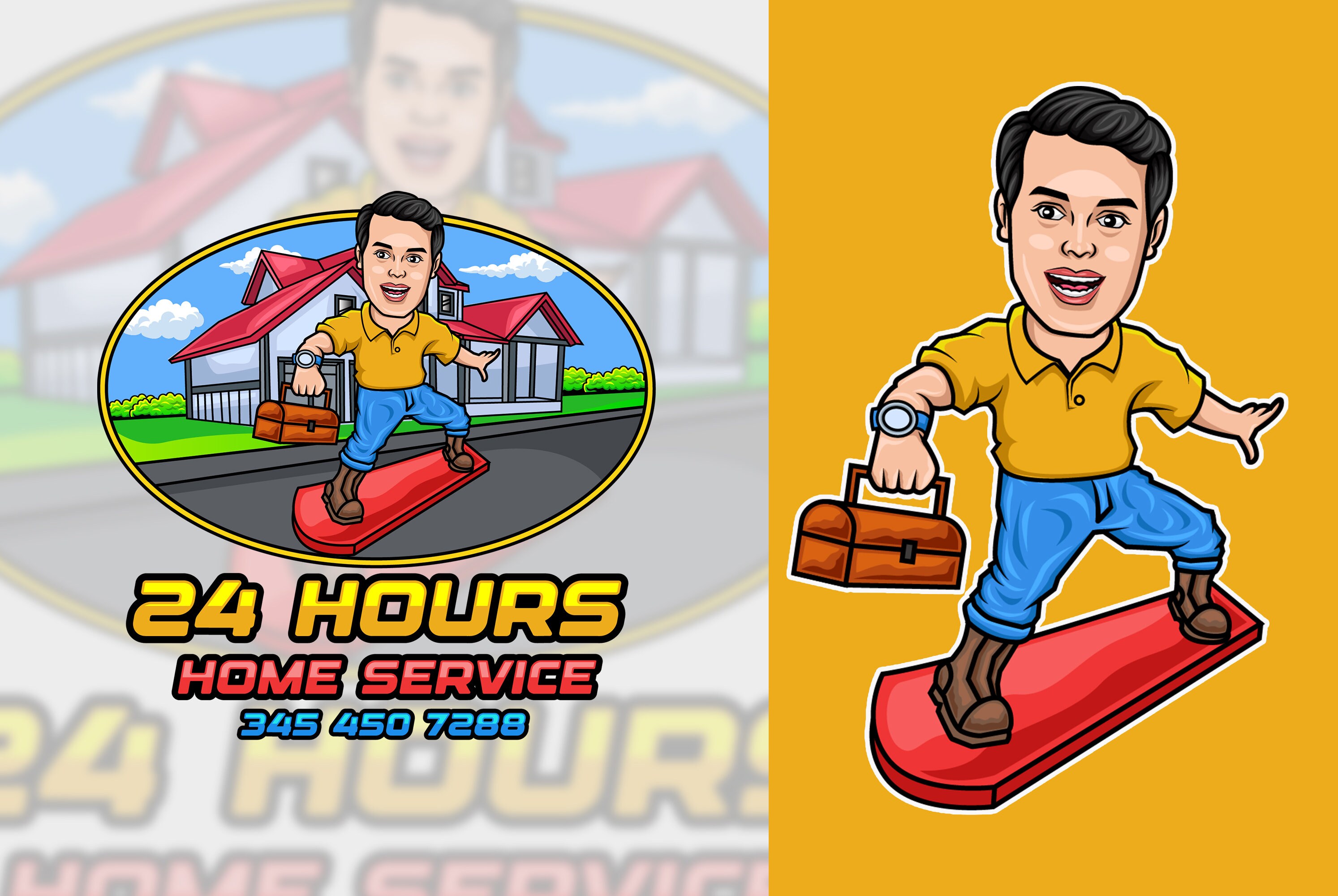 Logo CVC, climatisation et chauffage, logo Carachter, plomberie, logo ...