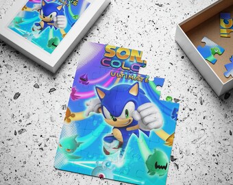 Sonic Jigsaw Puzzle - Etsy