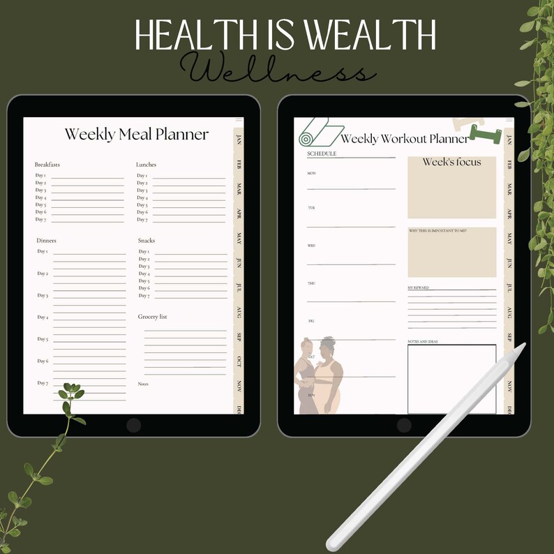 Black Girl Planner Goodnotes Planner, Digital Planner,2024 Best Planner ...