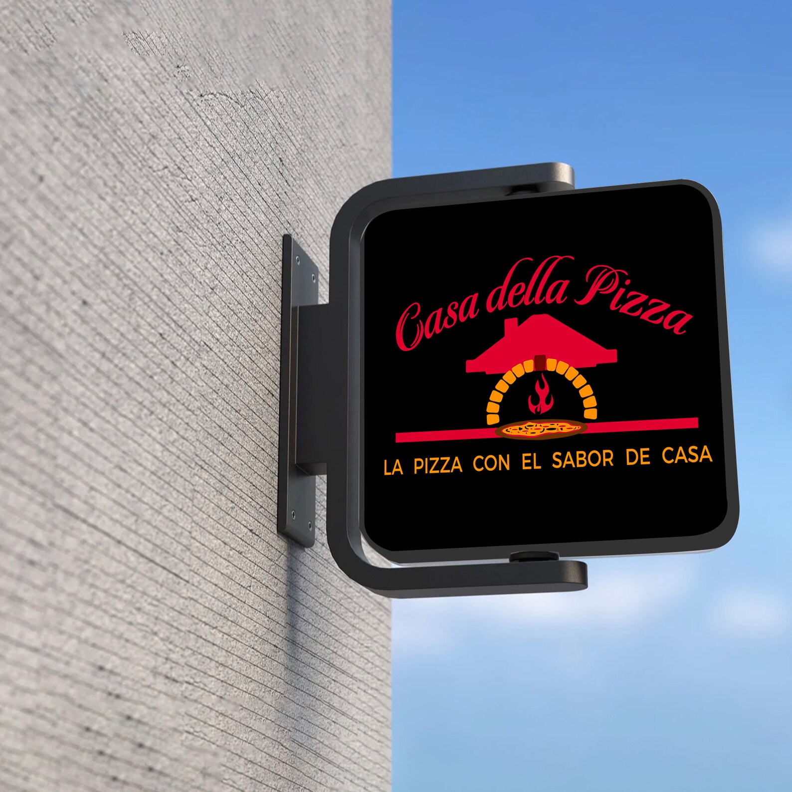 Logo Custom Logo, Pizzeria Restaurant, Bar, Adapts to Different ...