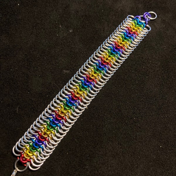 Rainbow Chainmaille - Etsy
