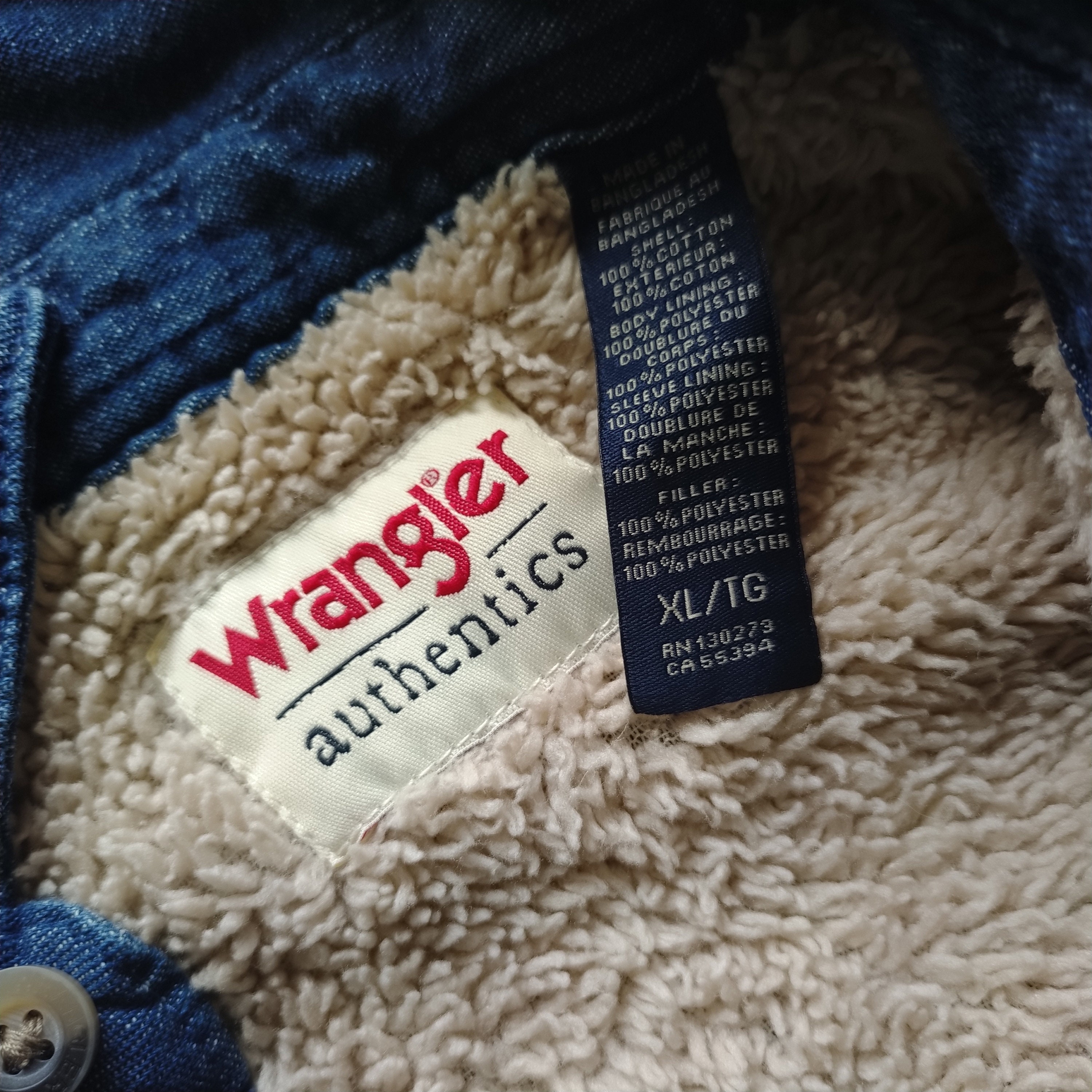 Vintage Wrangler Blue Denim Jacket Rodeo Western Ranch WRANGLER ...