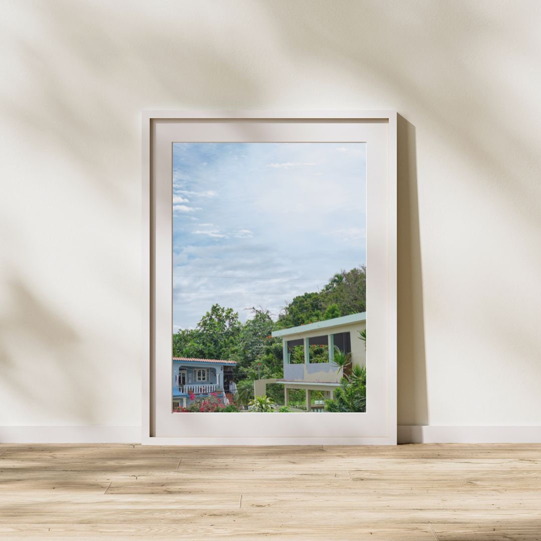 Colorful Houses | Digital Download | Printable Wall Art | Home Wall ...