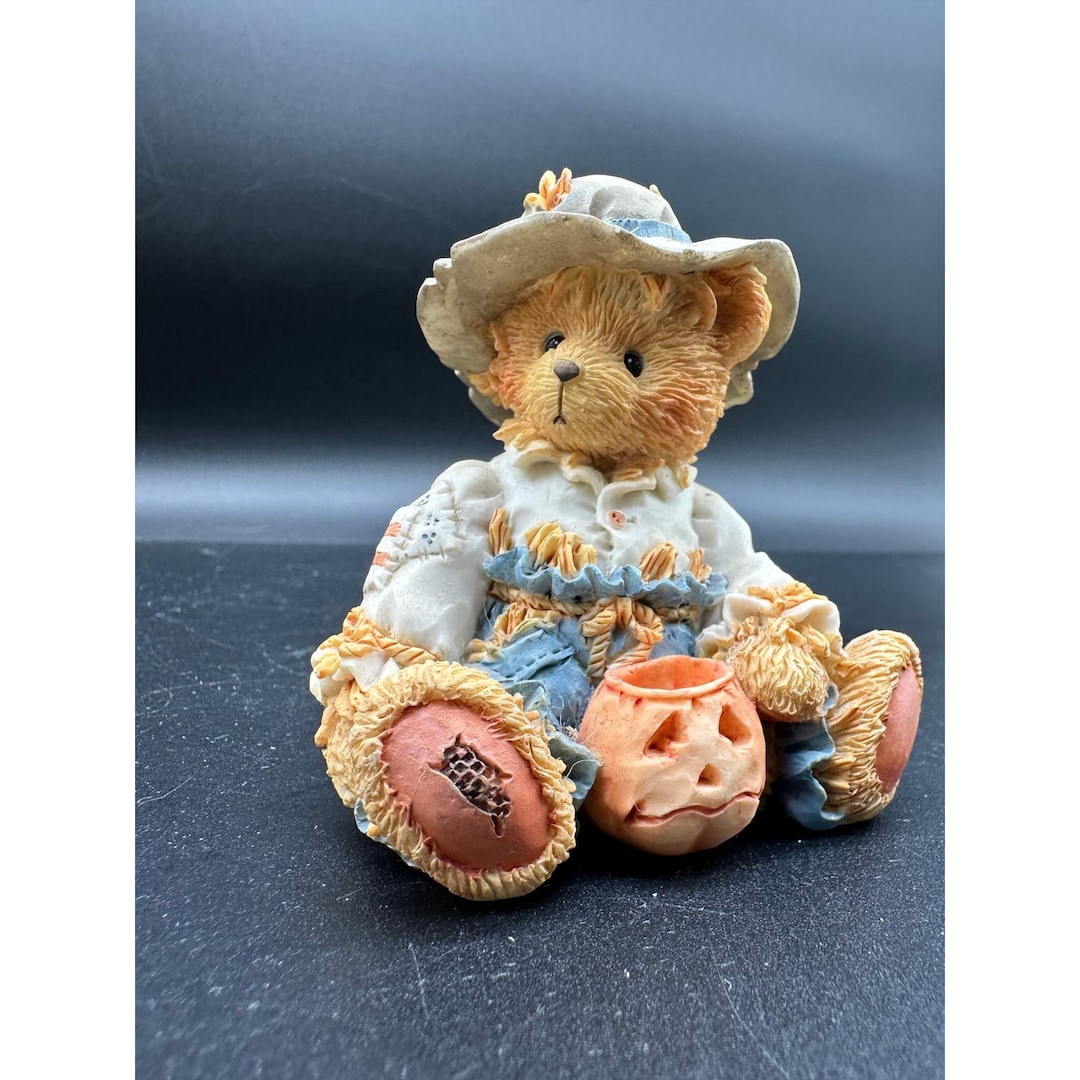 Rare Cherished Teddies Gary True Friendships Are Scarce Figurine P ...