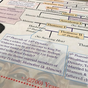 King Tut's Inbred Family Tree Poster 24 X 18- Version 2 by Mortal Faces ...