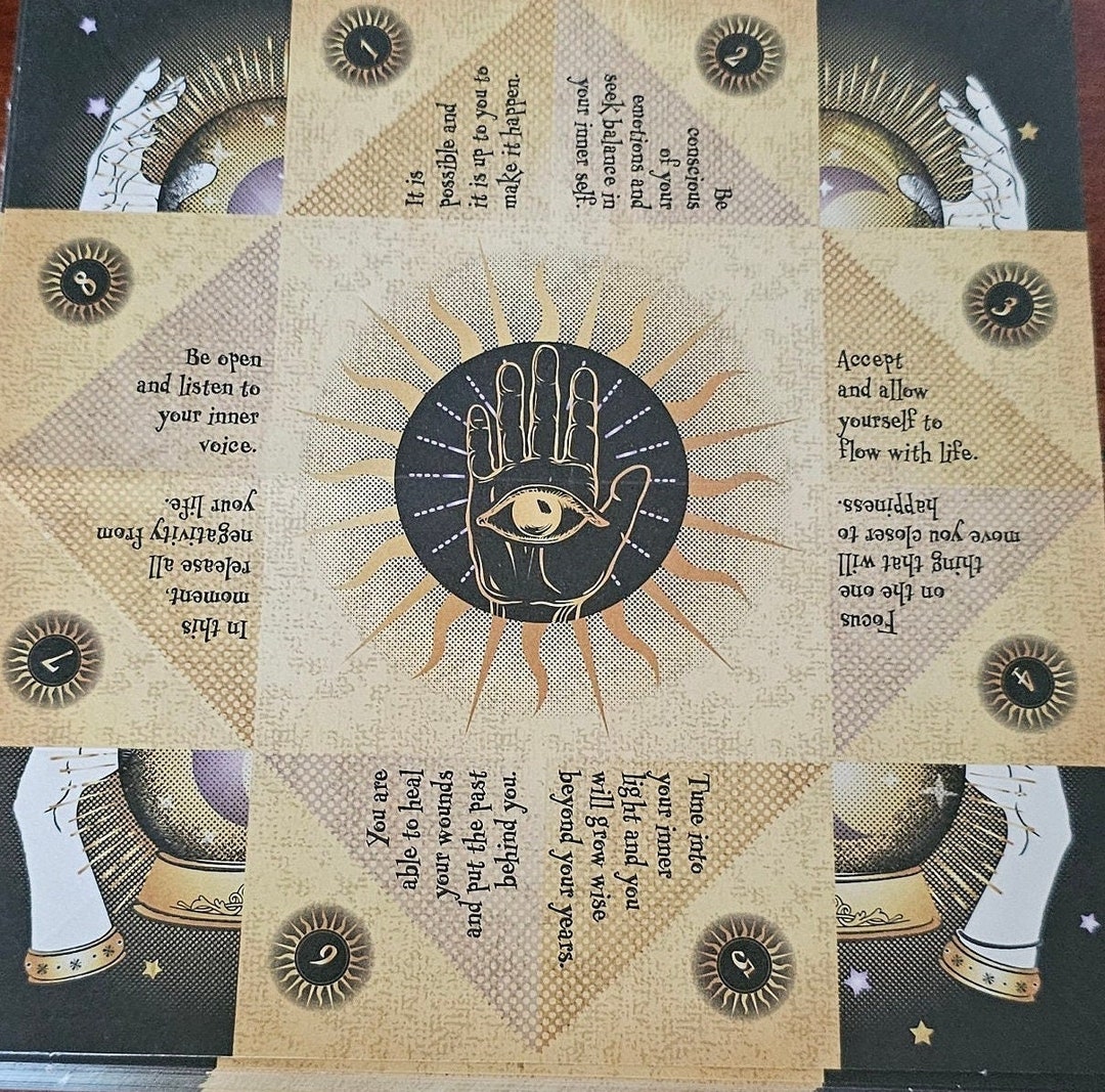 Vintage Mystical Cootie Catcher Fortune Tellers | Set of 10 or 20 ...