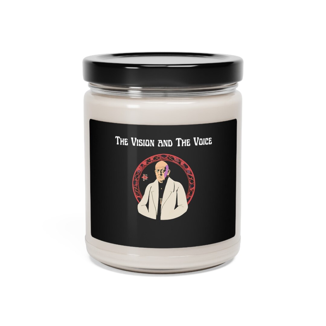 Crowley Mass, Aleister Crowley, Vision and the Voice Candle - Etsy