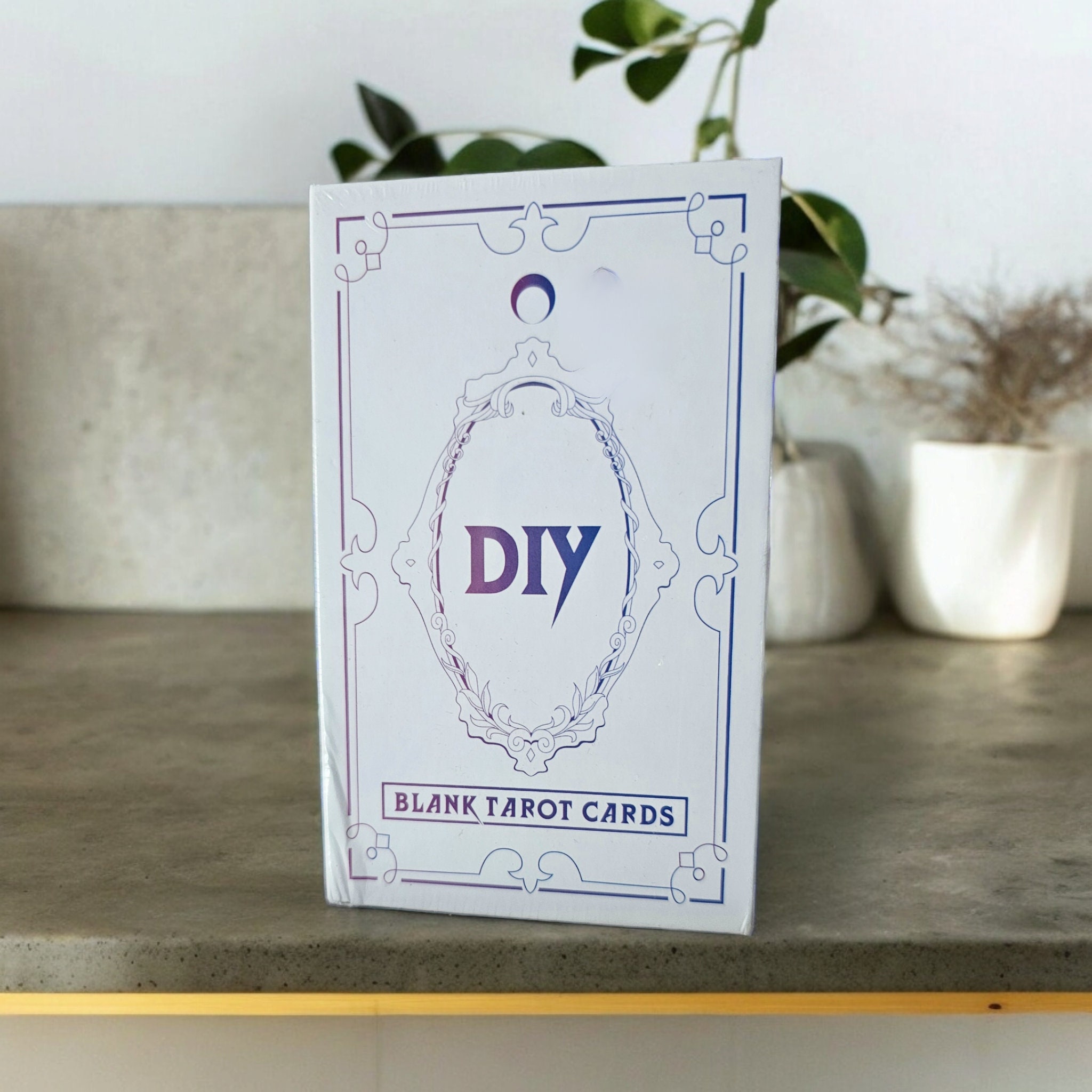 Make Your Own Tarot Deck or Playing Cards Blank Tarot Card Kit 78 Blank ...