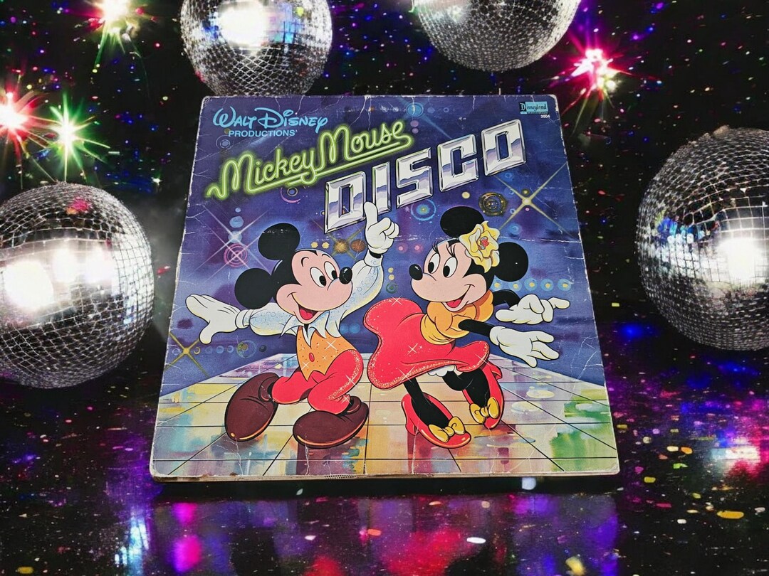 Disco Mickey Mouse Vinyl 1979- Vintage Disco Mouse!| First Press - Etsy