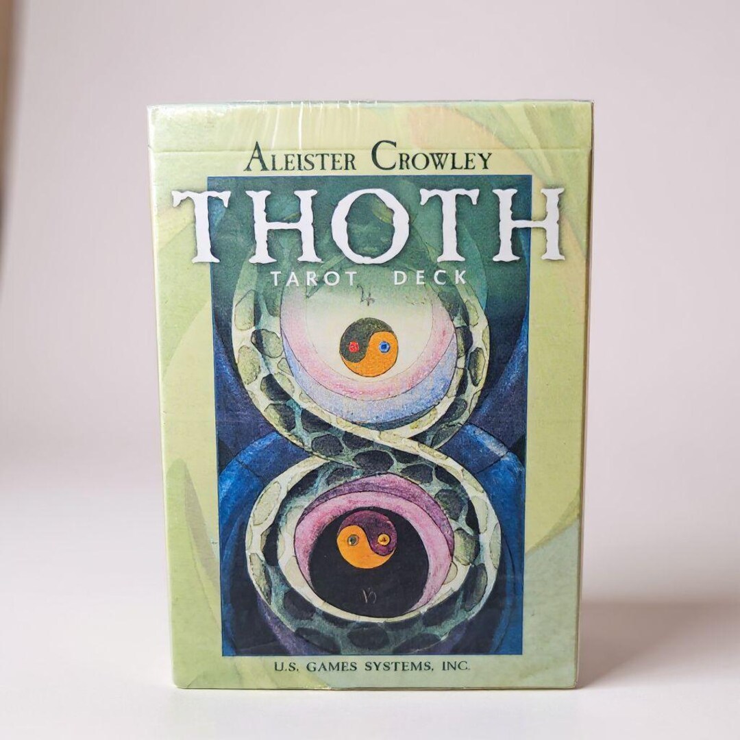 Aleister Crowley Thoth Tarot Deck – Large Green Box Edition, Optional ...