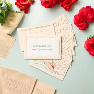 Daily Affirmation Cards Fortune Teller Cards Daily Inspiration Cards - Etsy