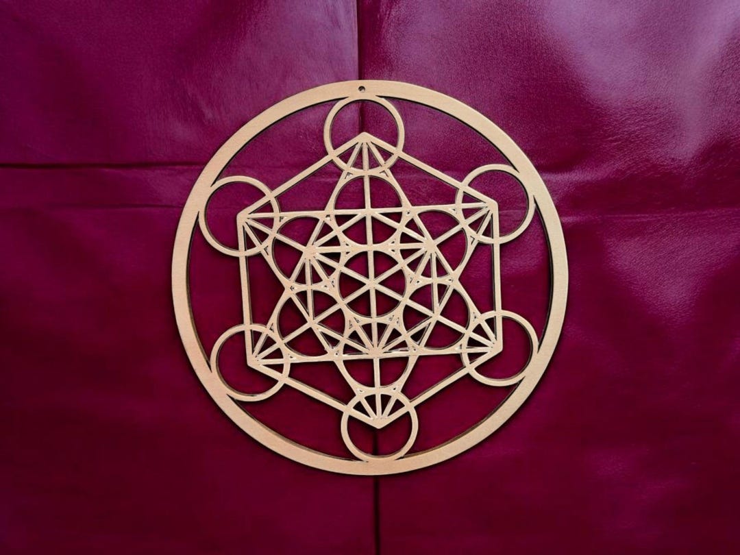 Metatron Grid Board for Gemstone Meditation Meditation or Wall Decor 8 ...