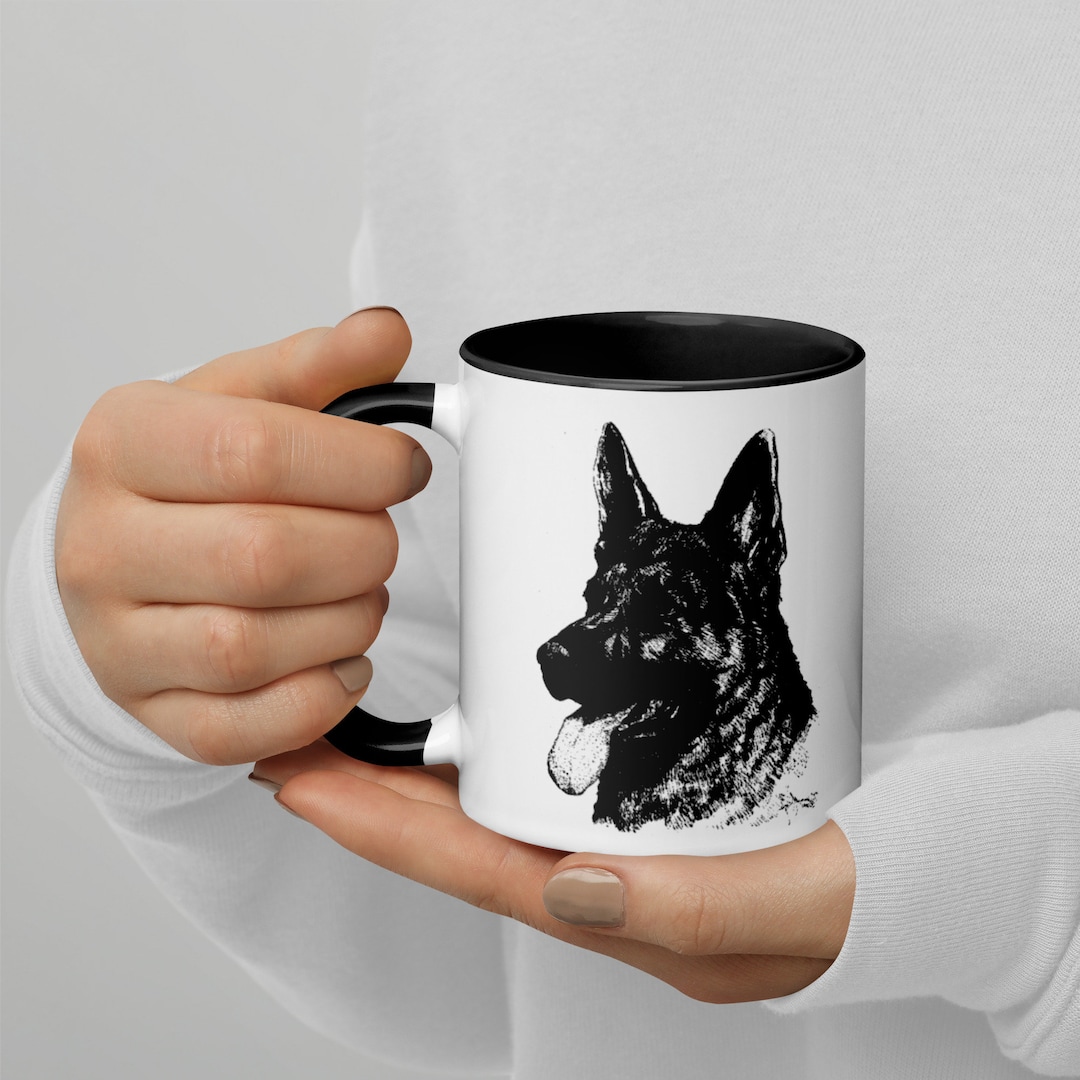 German Shepherd Mug. Hot Cocoa Gift Set. Mushroom Mug. Father in Law ...