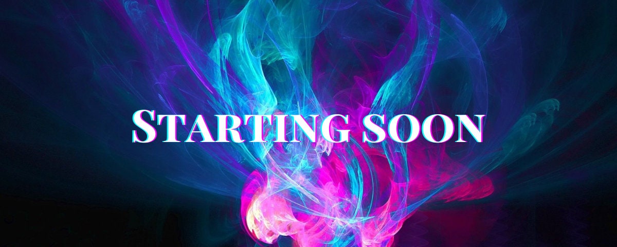 Twitch Banner Set of 4 starting Soon, Be Right Back, Stream Ended ...