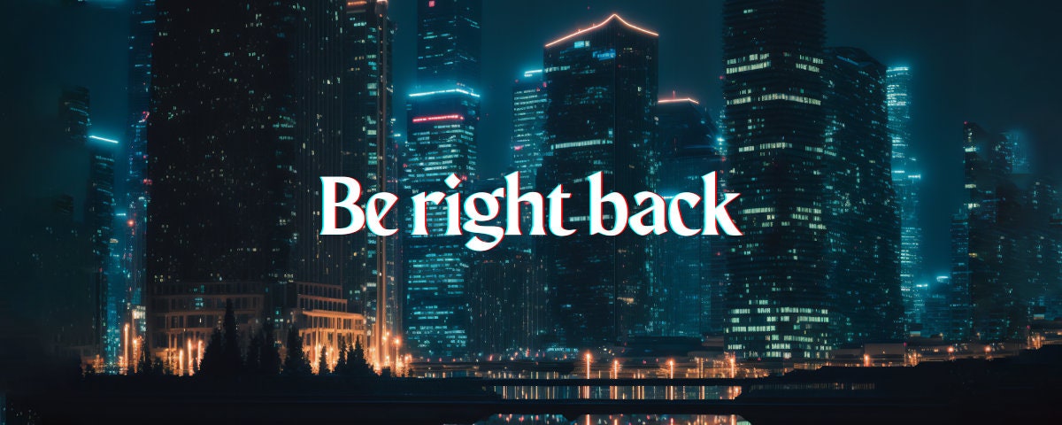 Twitch Banner Set of 4 starting Soon Be Right Back Stream - Etsy