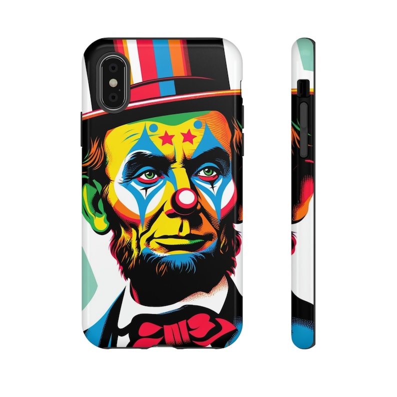 Bespoke Phone Case No. 333 Clown Lincoln - Etsy