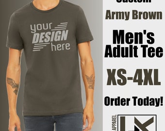 Custom T-shirt, Mens Custom Shirt, Personalized T-shirts, Customized ...