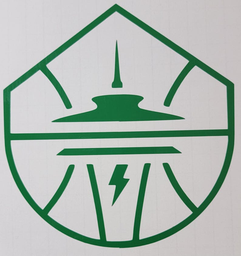 WNBA Team Logo Vinyl Stickers (sizes in Description) - Etsy